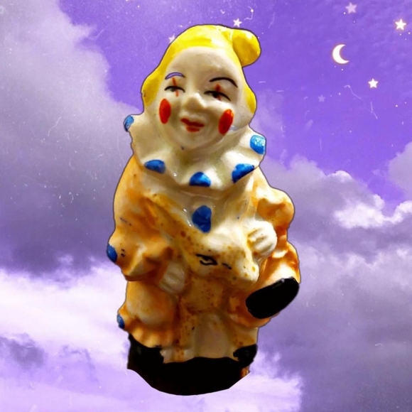 Accents | Vintage Mini Clown Figurine | Poshmark